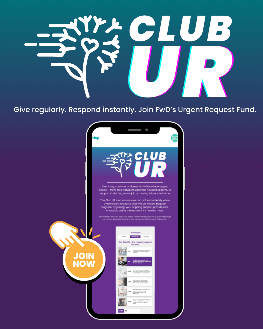 Friends With Dignity | Join Club UR!